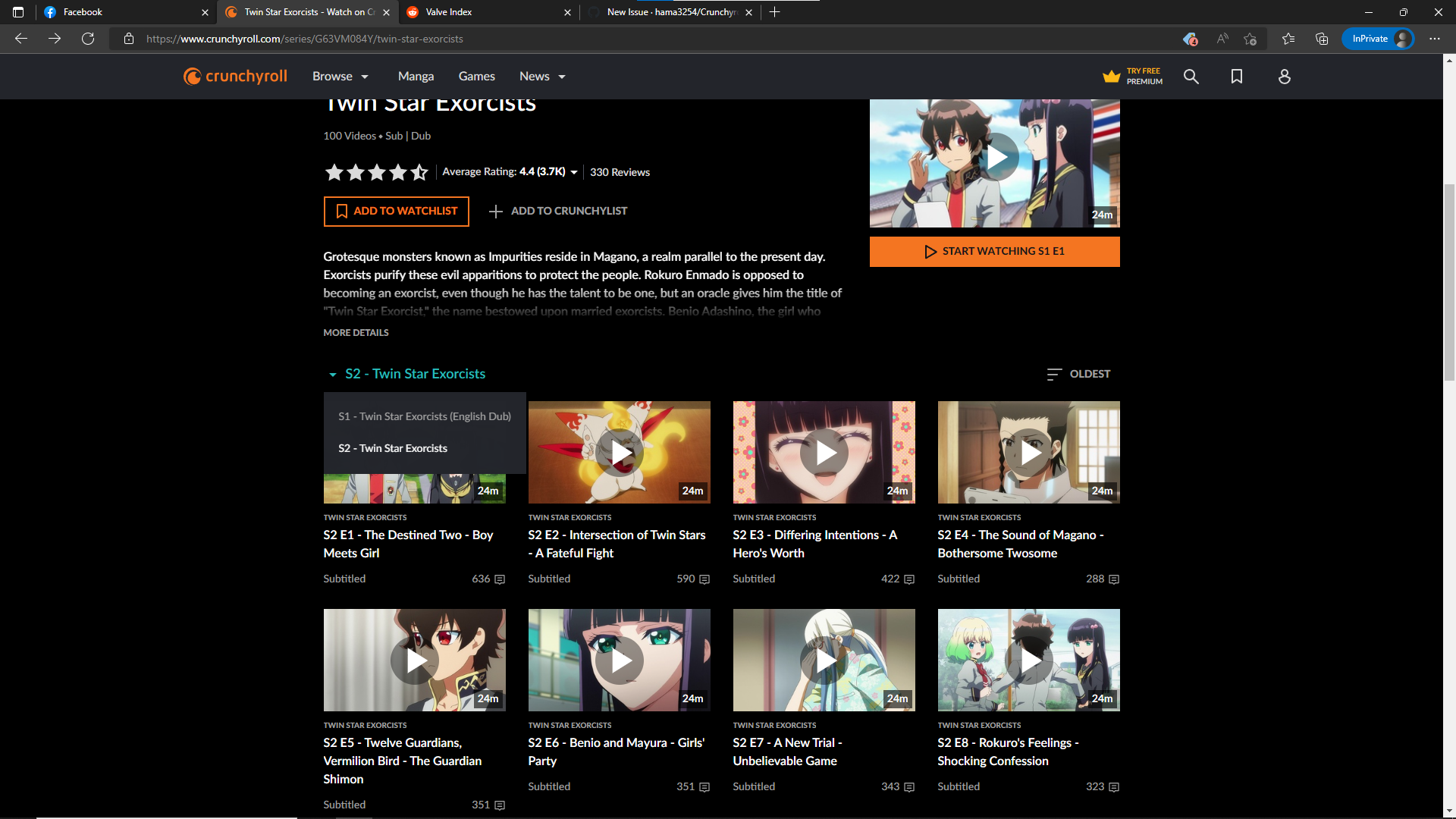 Japanese and English treated as separate seasons · Issue #574 · hama3254/Crunchyroll-Downloader ...