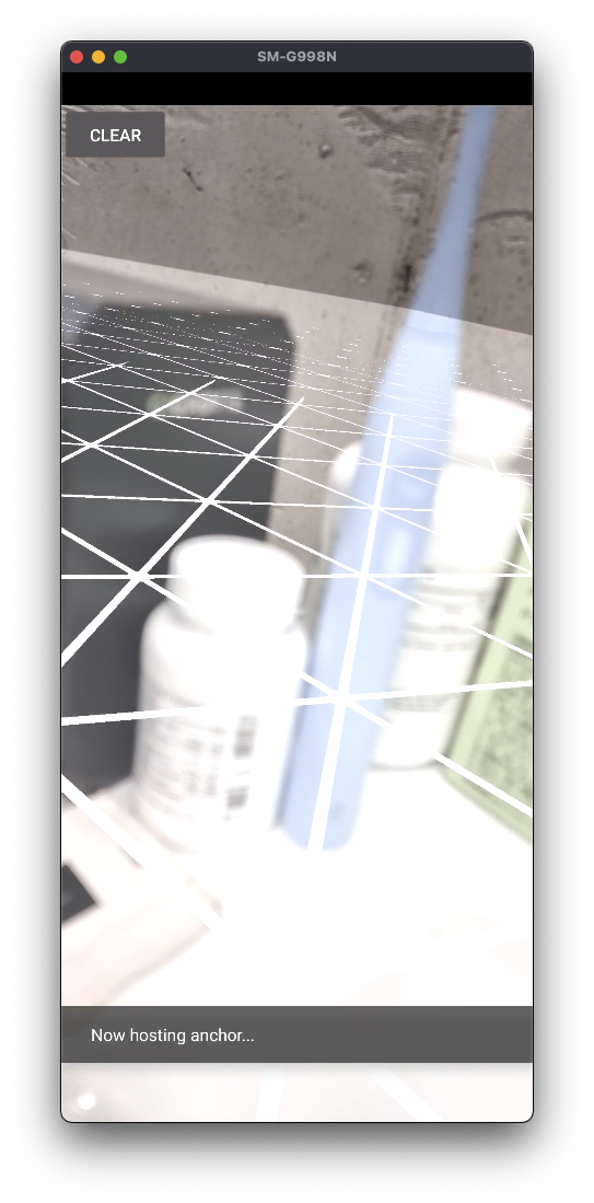 [Question] Not progressing to "Now hosting anchor" · Issue #1303 · google-ar/arcore-android-sdk ...