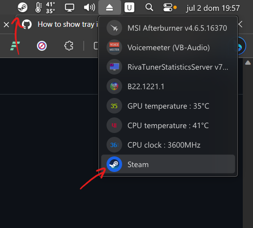 How to show tray icon on the top menu bar? · Issue #489 · mydockfinder/mydockfinder-for-Win10 ...
