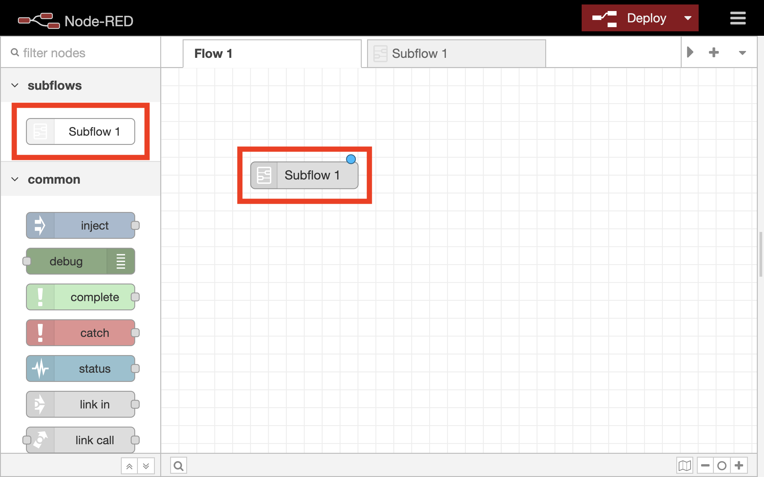 Unintentional behaviors in changing color of the subflow · Issue #3800 · node-red/node-red · GitHub