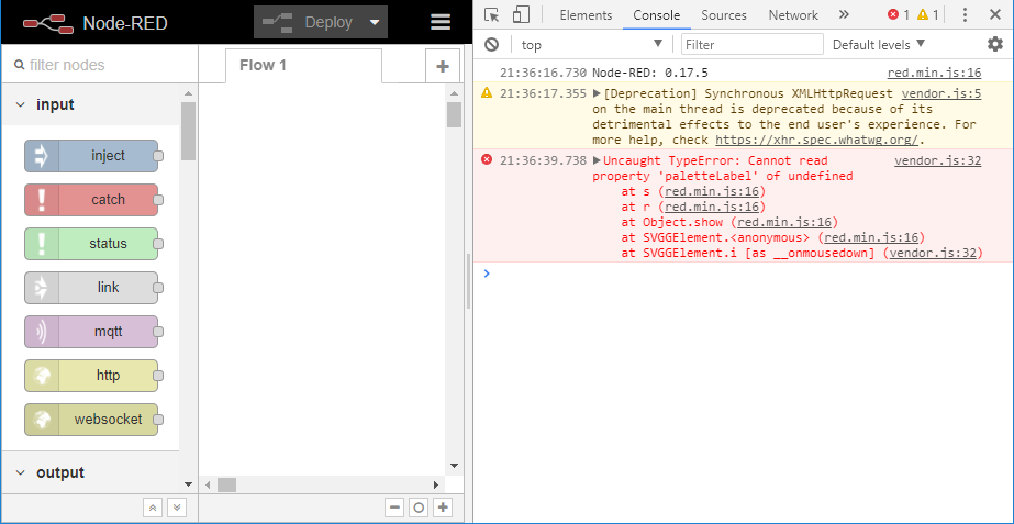 Node pull-down menu fails when using node blacklist · Issue #1447 ...