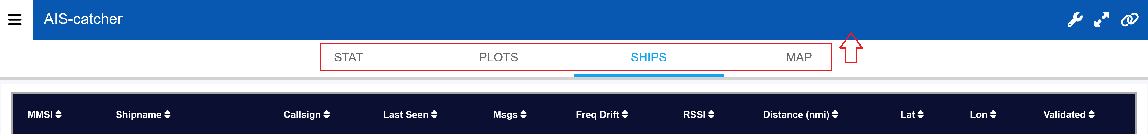 Ships page many columns and lot of white space · Issue #60 · jvde-github/AIS-catcher · GitHub