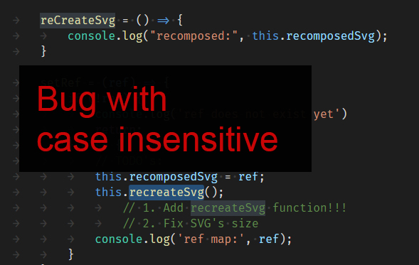 Selection Find All Similar Strings But With Case Insensitive · Issue 45791 · Microsoftvscode