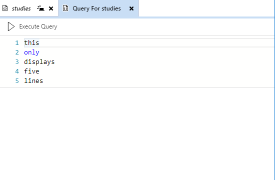 Allow the query pane to be resized vertically in Cosmos DB query tabs ...