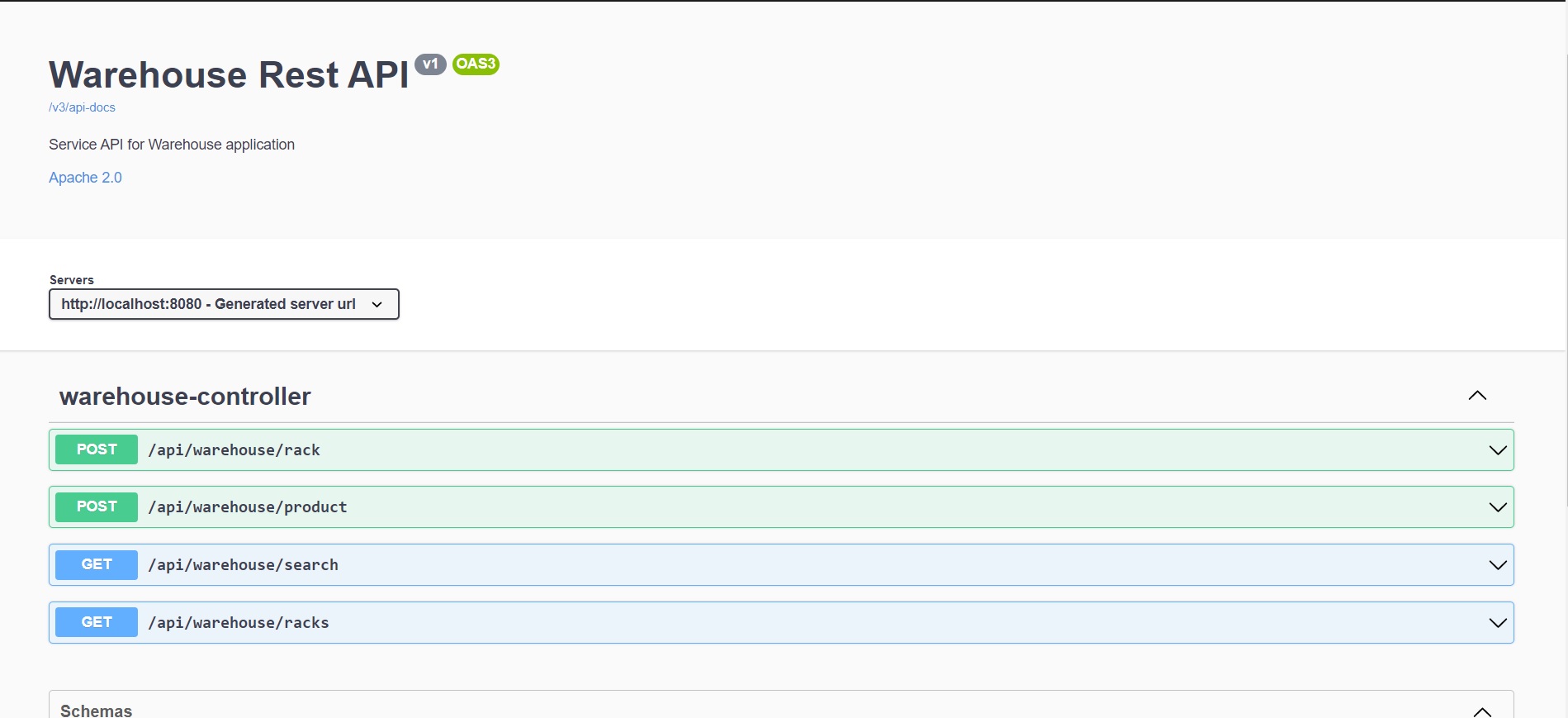 GitHub - gopalr1/spring-warehouse-api