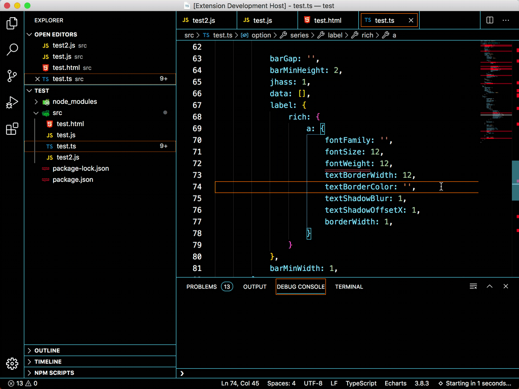 onDidChangeTextDocument return wrong rangeOffset · Issue #96526 · microsoft/vscode · GitHub