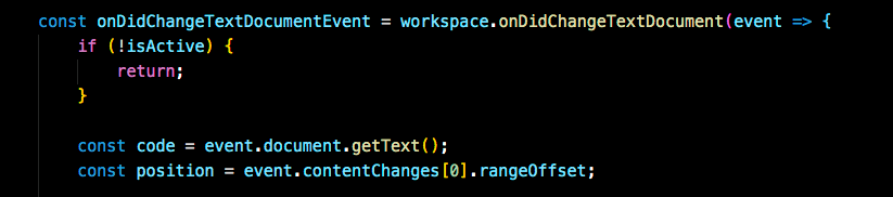 onDidChangeTextDocument return wrong rangeOffset · Issue #96526 · microsoft/vscode · GitHub