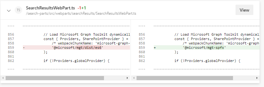 Error when using with other webparts that use the package @micorsoft/mgt-react or @micorsoft/mgt ...