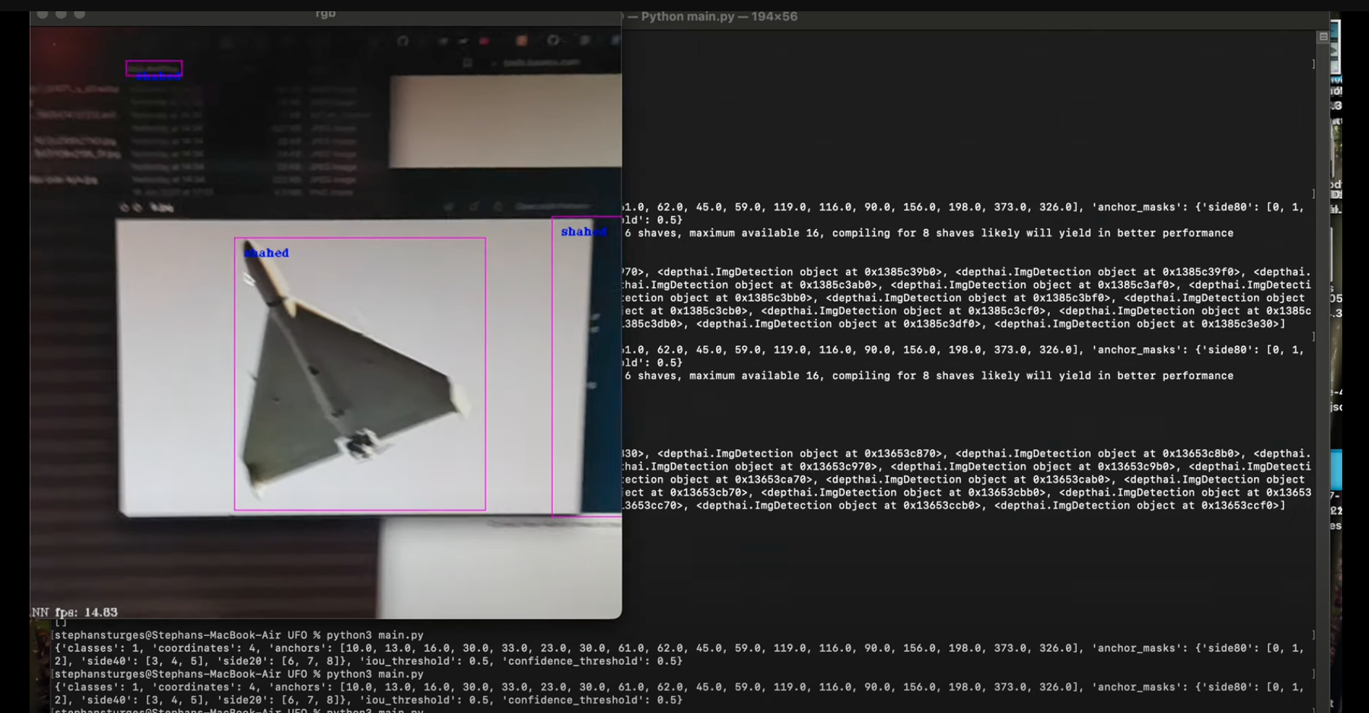 GitHub - stephansturges/UFO: lightweight embeddable DNNs for spotting shaheds