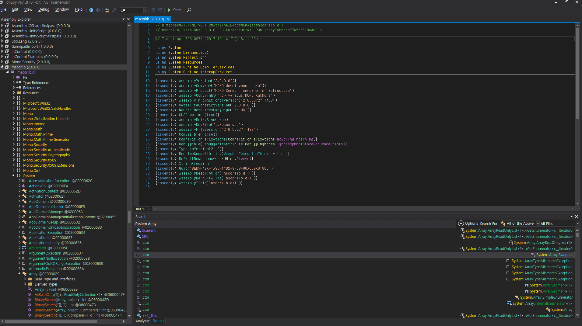 Mscorlibdll 20 Method Not Found Systemarrayempty · Issue 497 · Bepinexbepinex · Github