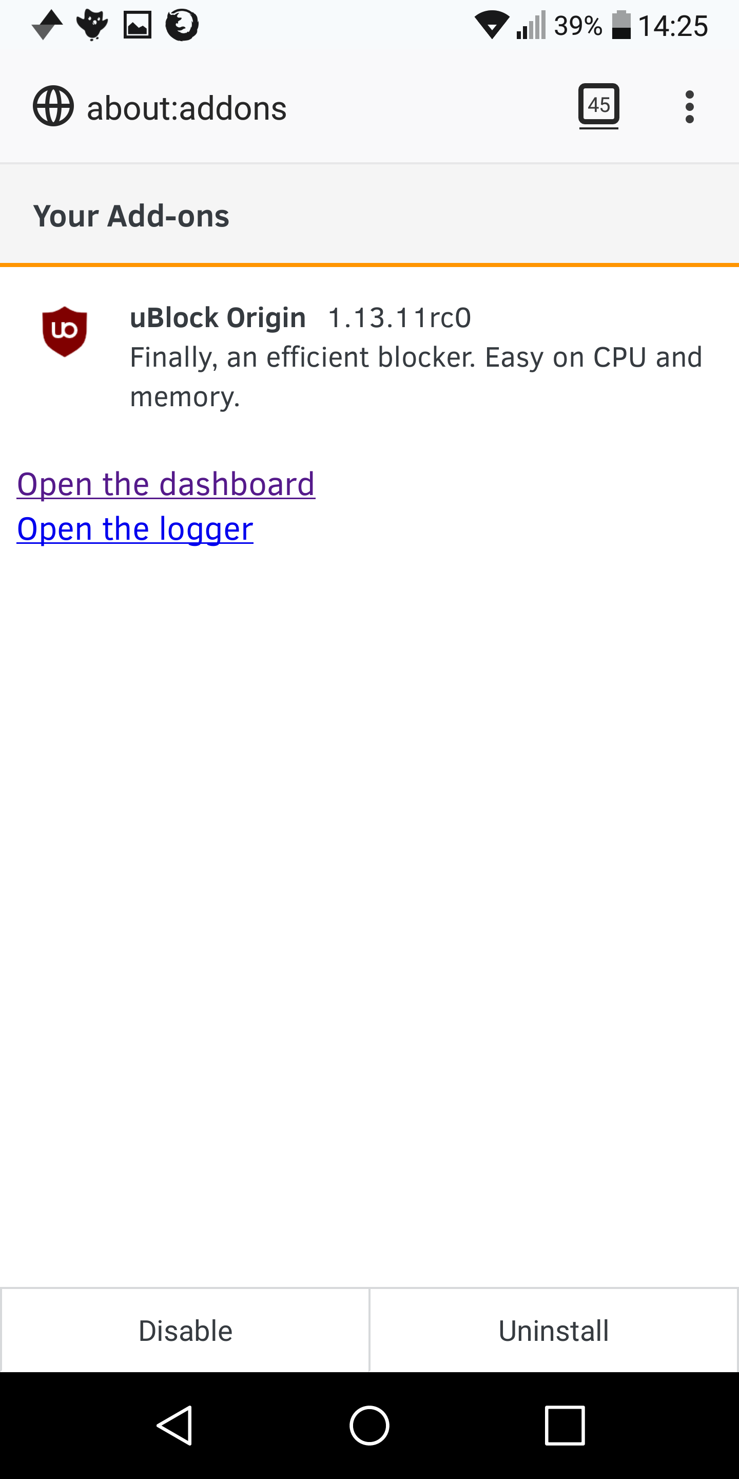 Android options_ui workaround no longer required · Issue #2908 · gorhill/uBlock · GitHub