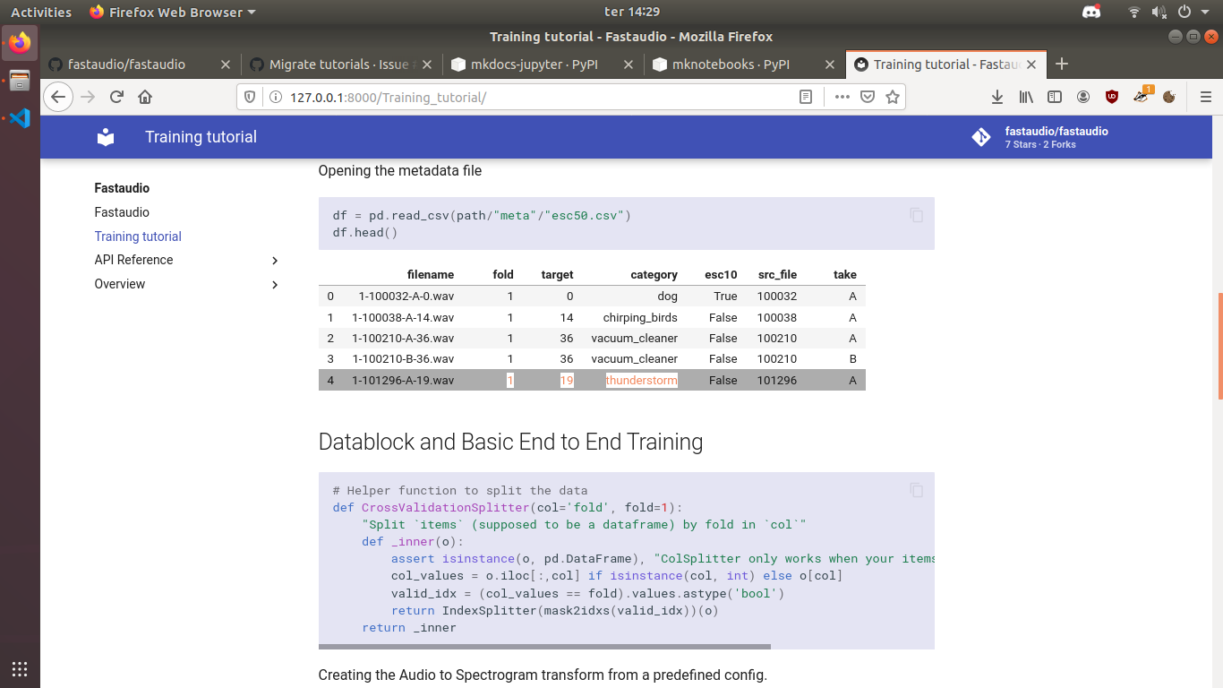 Migrate tutorials · Issue #4 · fastaudio/fastaudio · GitHub