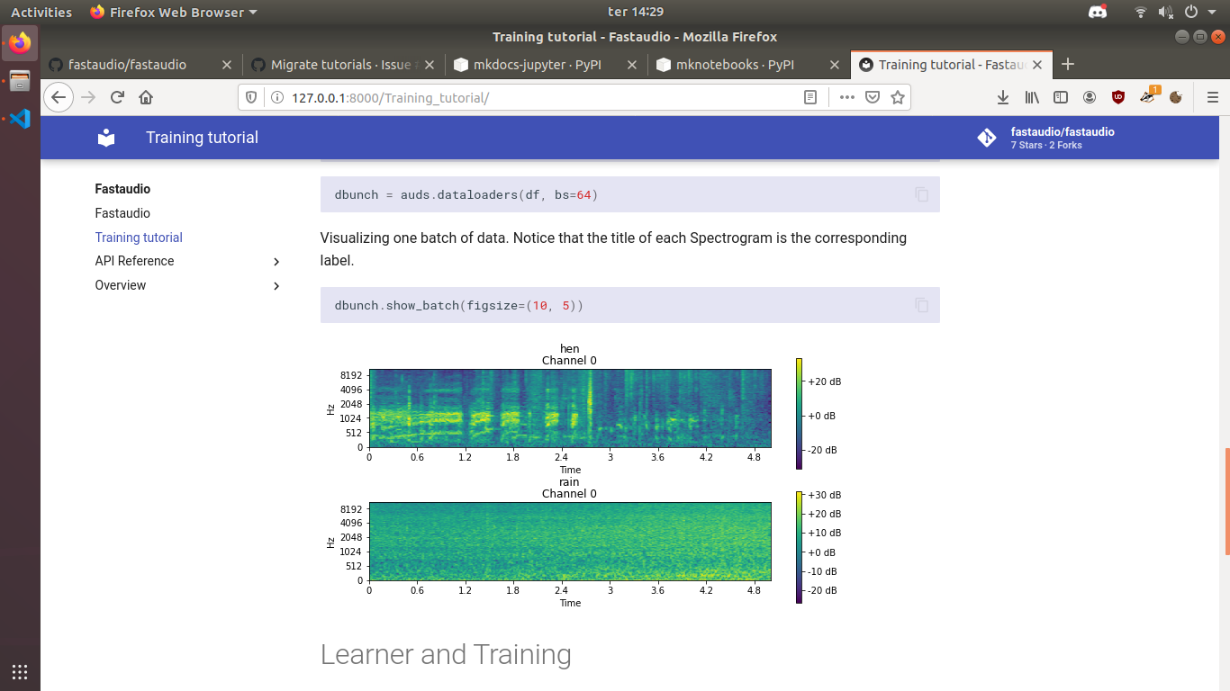 Migrate tutorials · Issue #4 · fastaudio/fastaudio · GitHub