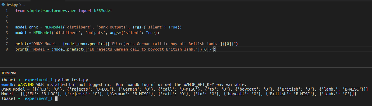 Wrong output in ONNX NerModel · Issue #812 · ThilinaRajapakse ...