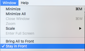 Add "Always on top" feature on window menu · Issue #2894 · warpdotdev/Warp · GitHub