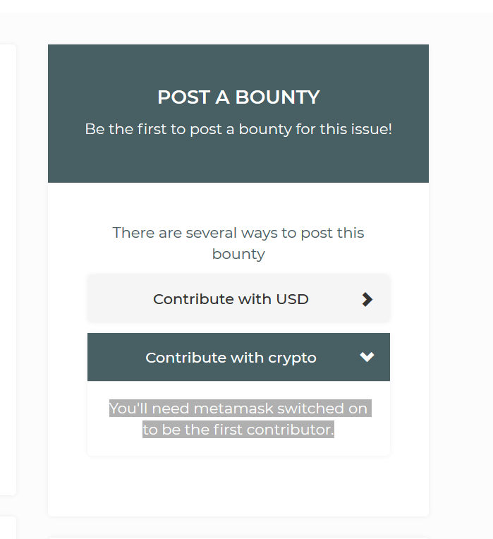 How to post a bounty with BTC · Issue #1390 · bountysource/core · GitHub