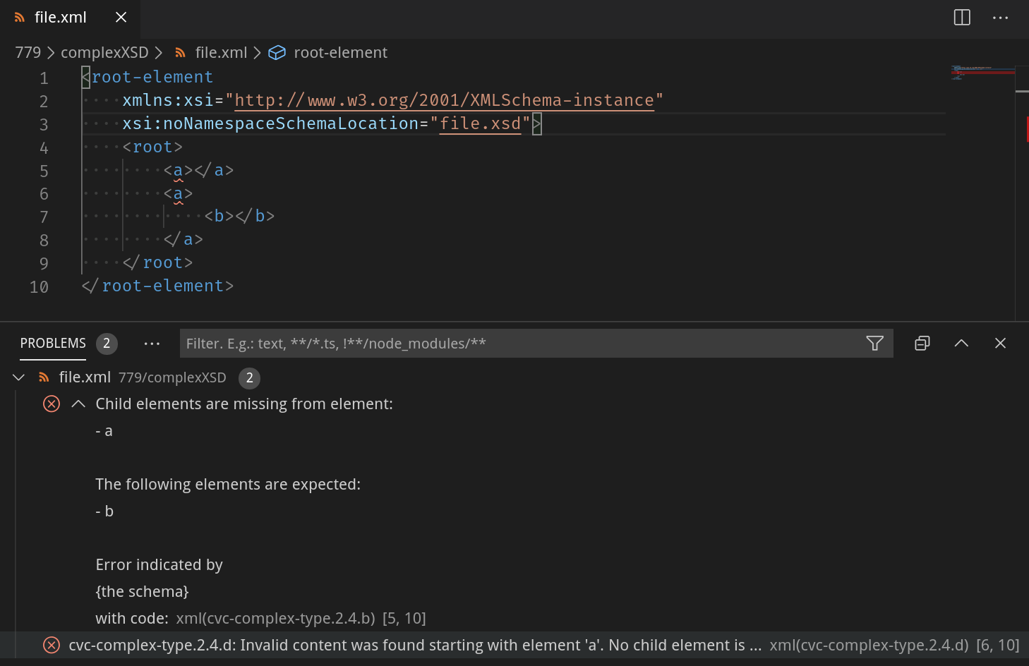 XSD generation: minOccurs support · Issue #790 · eclipse-lemminx/lemminx · GitHub