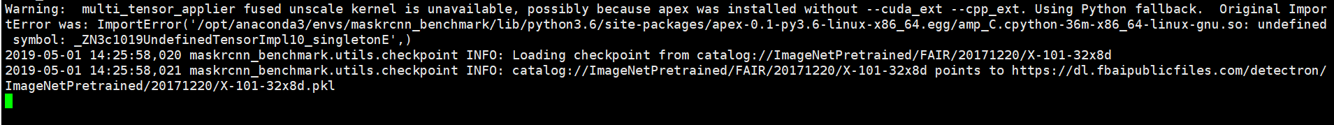 Multi-GPU training error · Issue #735 · facebookresearch/maskrcnn-benchmark · GitHub