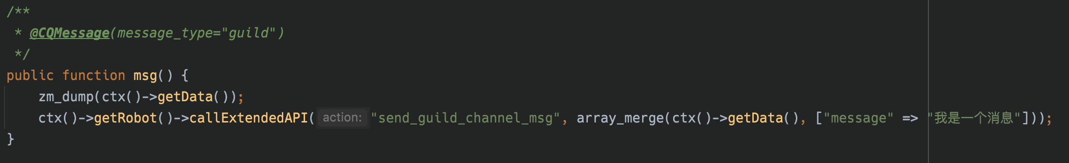 [Bug]: 调用 send_guild_channel_msg 接口后，收到了机器人自身发送消息的事件 · Issue #1268 · Mrs4s/go-cqhttp · GitHub