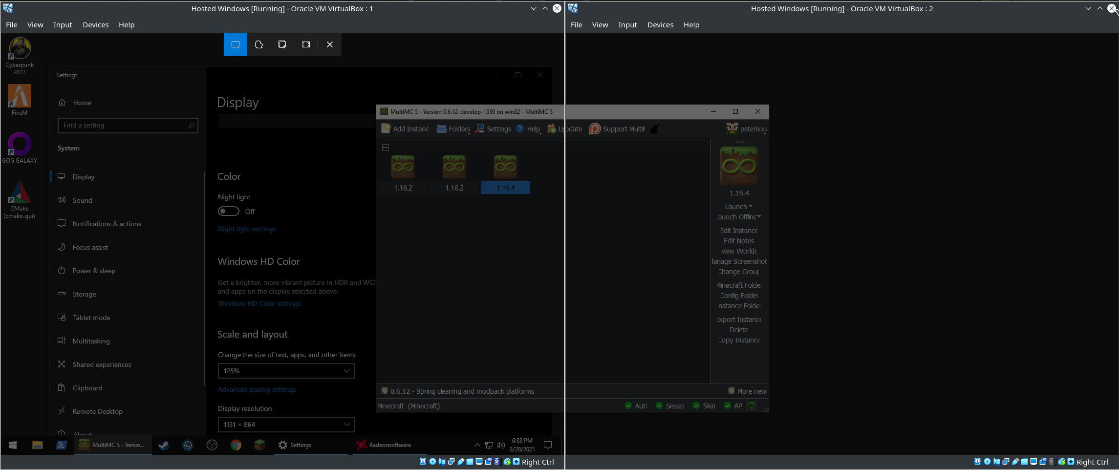 Incorrect window border scaling when moving between monitors. · Issue ...