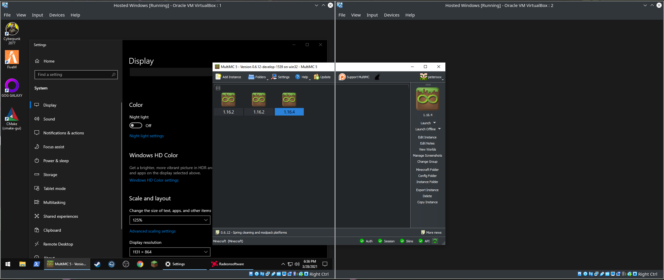 Incorrect window border scaling when moving between monitors. · Issue #3666 · MultiMC/Launcher ...
