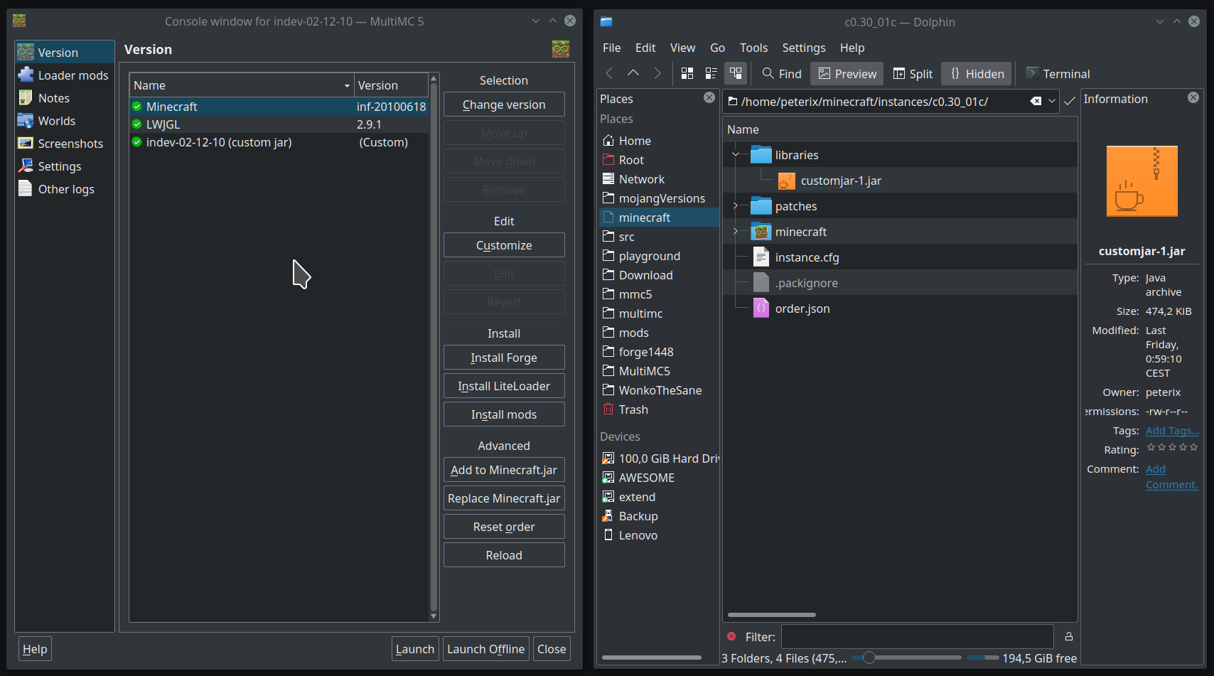Share mods between instances · Issue #1988 · MultiMC/Launcher · GitHub