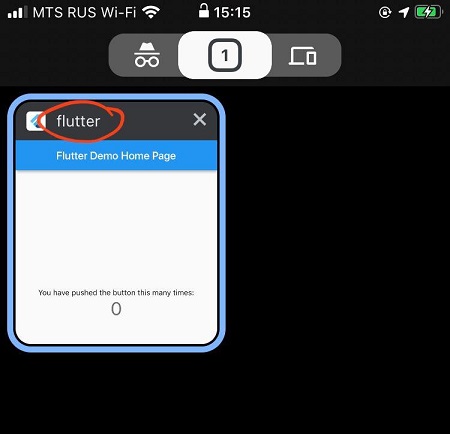 Invalid tab title in Flutter Web on iOS · Issue #68423 · flutter/flutter · GitHub