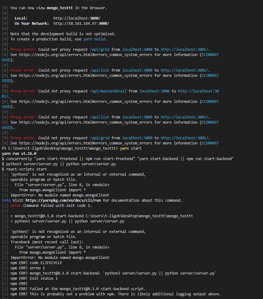 Flask - cannot start application on Windows · Issue #797 · microsoft ...