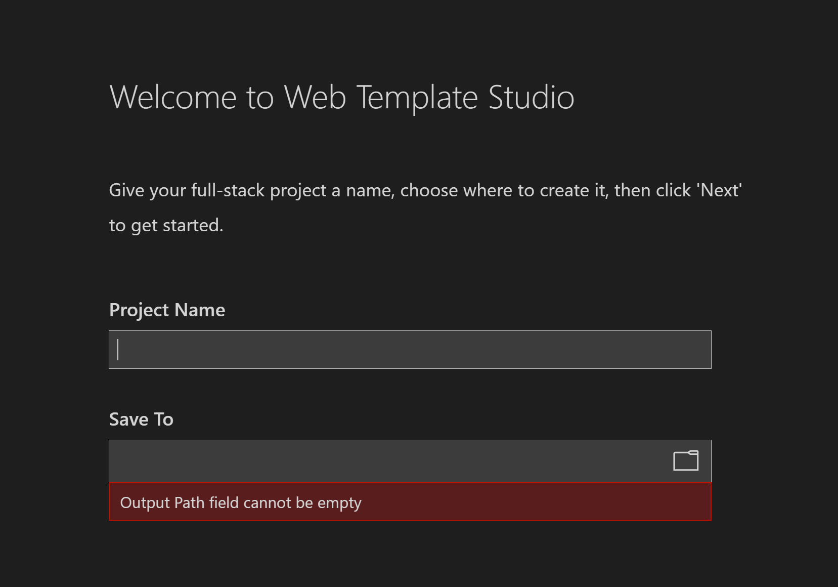 Create New Project Default Output Path Bug · Issue 872 · Microsoft