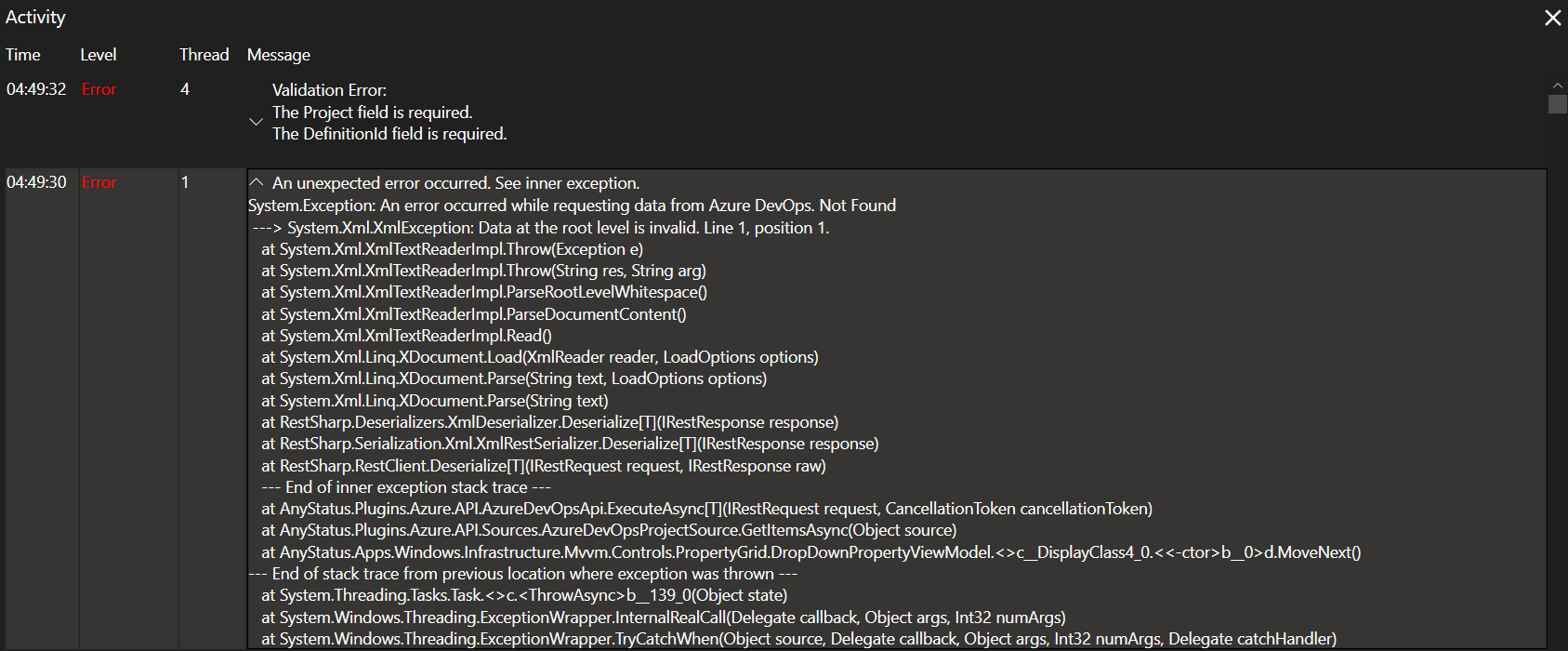 Unauthorised Message Using Azure Devops · Issue 40 · Anystatusanystatus · Github