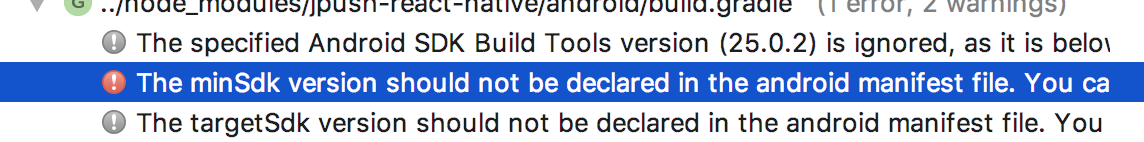 安卓版本 · Issue #498 · jpush/jpush-react-native · GitHub