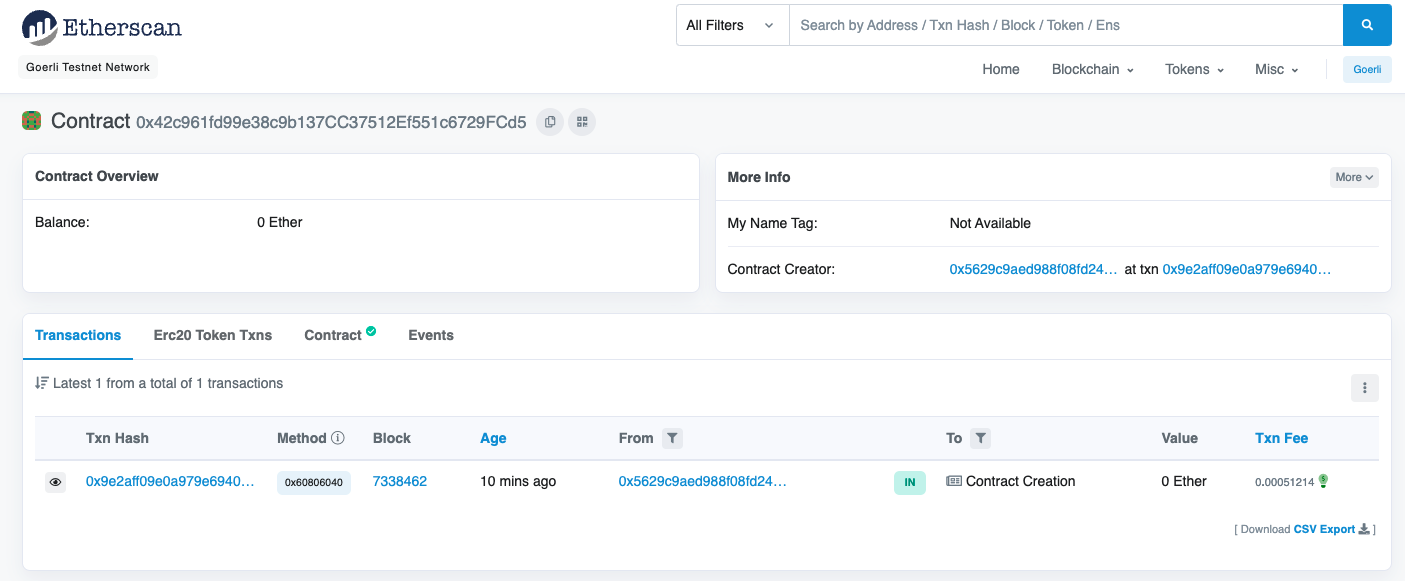 GitHub - marekSurak/smart-contract: Smart-contract for ethers-learning app.