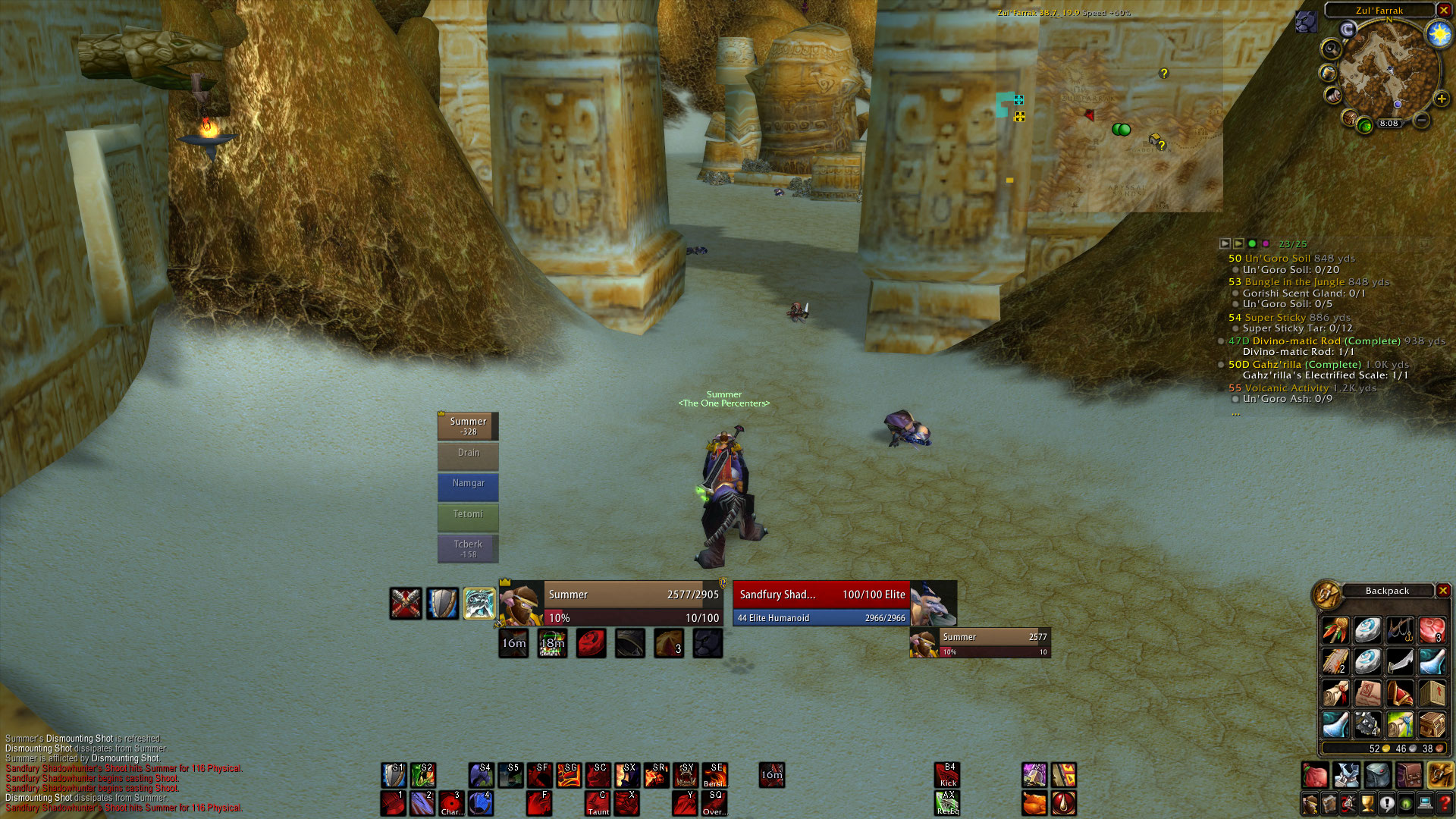 [Zul'Farrak] Dismounting Shot · Issue #1594 · Atlantiss/NetherwingBugtracker · GitHub