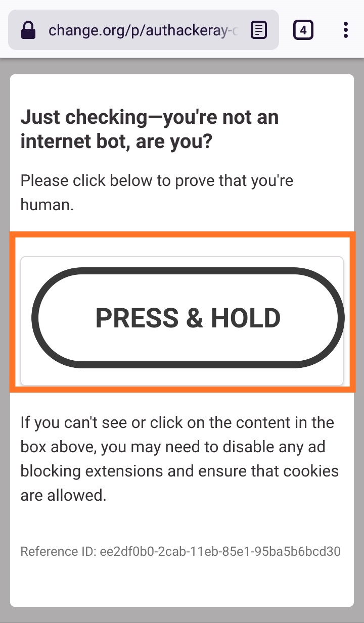 change.org · Issue #8253 · uBlockOrigin/uAssets · GitHub
