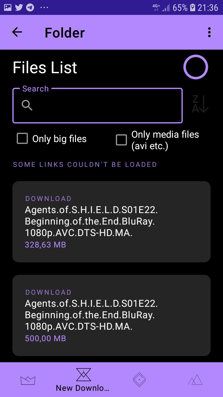 No option to download all files in container · Issue #115 · LivingWithHippos/unchained-android ...
