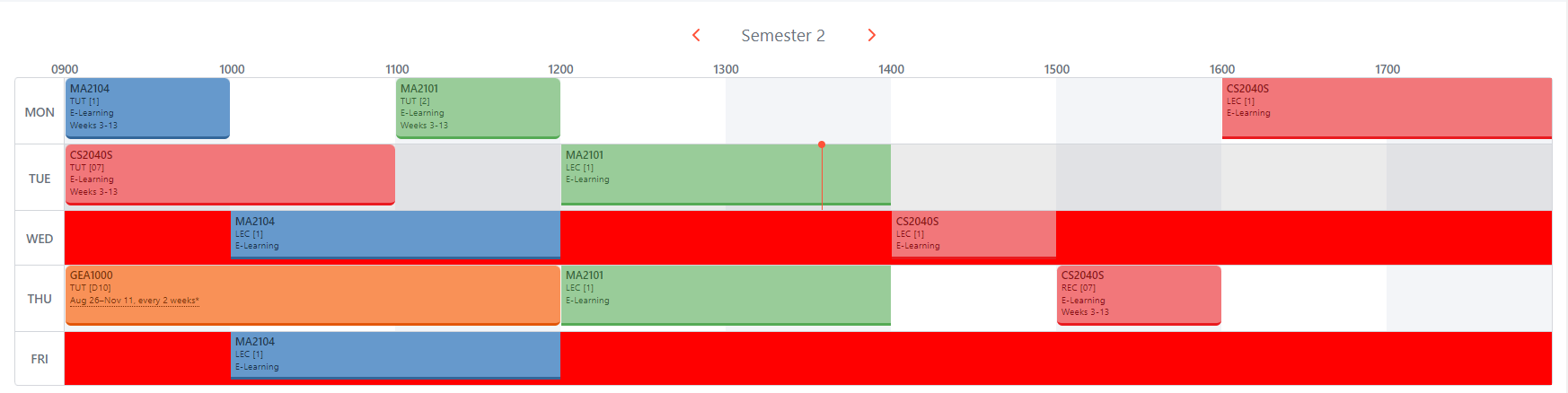 Red background in timetable · Issue #3366 · nusmodifications/nusmods · GitHub