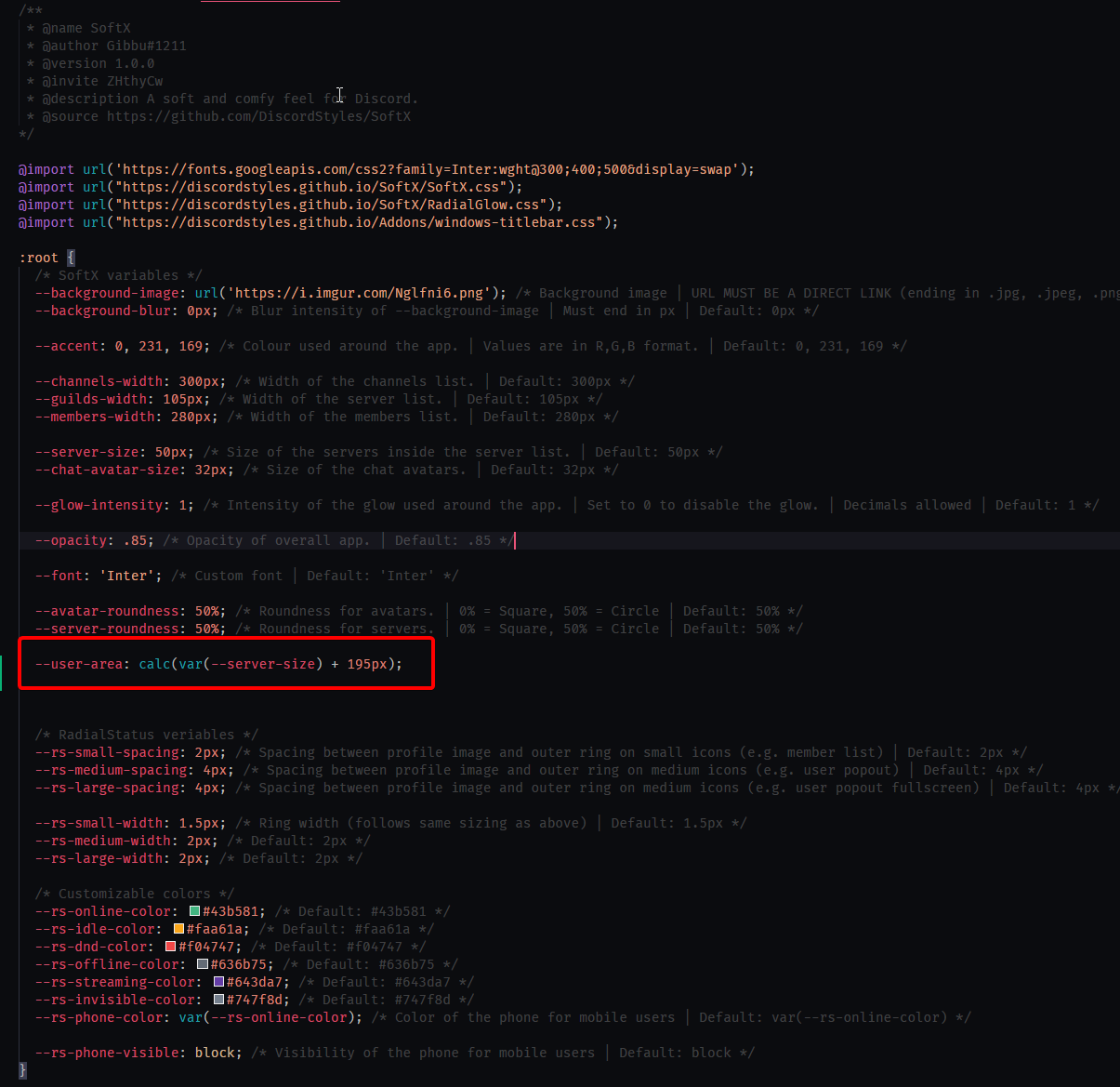 Not correctly displaying "activity status" button · Issue #5 · DiscordStyles/SoftX · GitHub