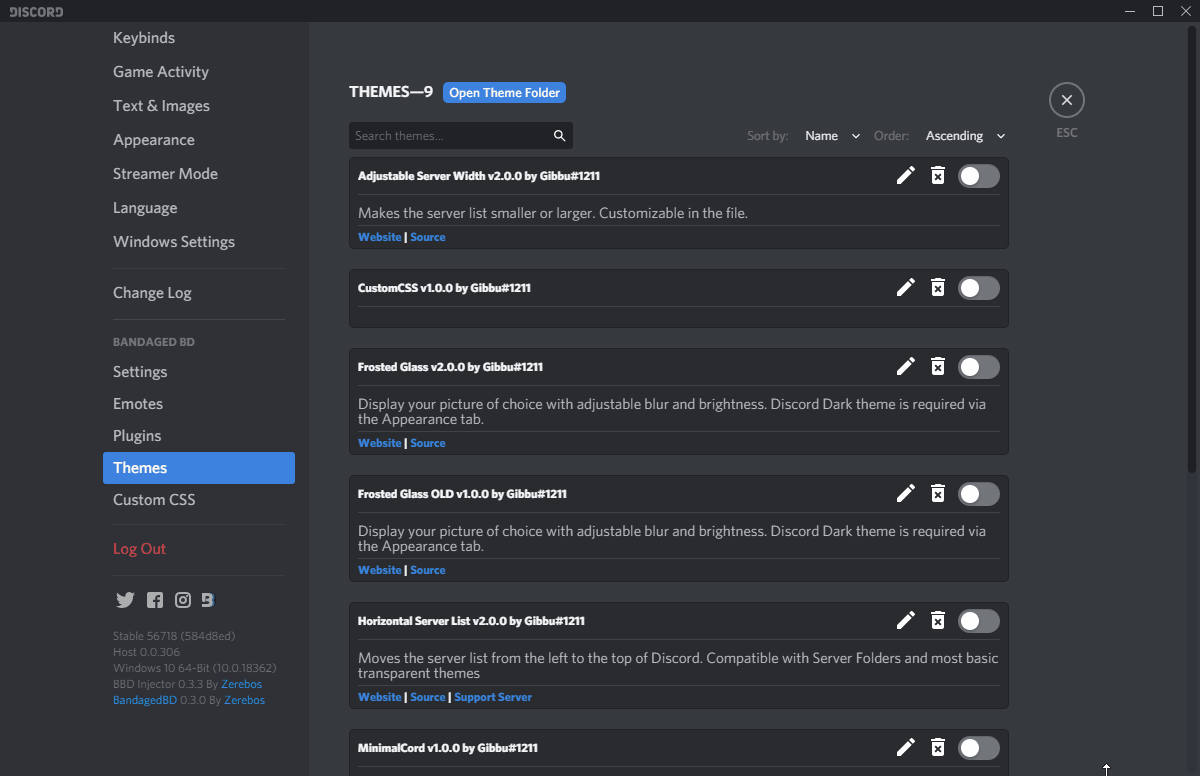 [Bug] Repo search box broken for themes tab · Issue #327 · BetterDiscord/BetterDiscord · GitHub