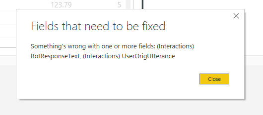 Error in out of box Power BI report after connecting to a VA · Issue #3126 · microsoft ...