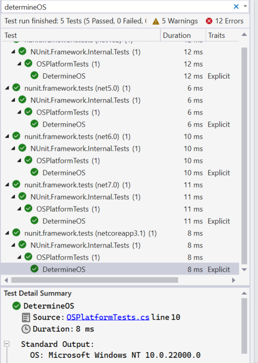 Bogus check for Windows 11 · Issue #4237 · nunit/nunit · GitHub