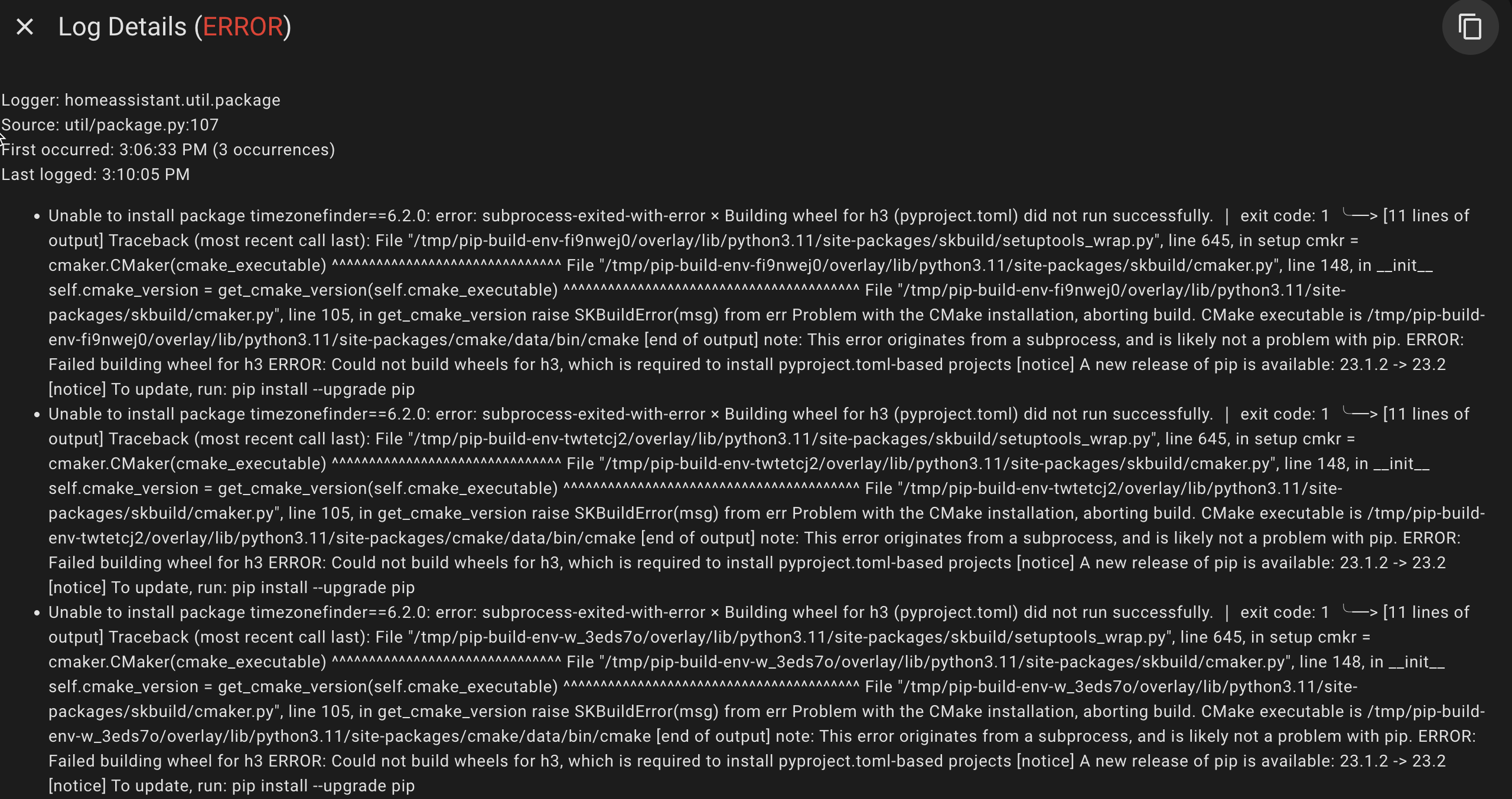 Composite Integration Won't Start · Issue #50 · pnbruckner/ha-composite-tracker · GitHub