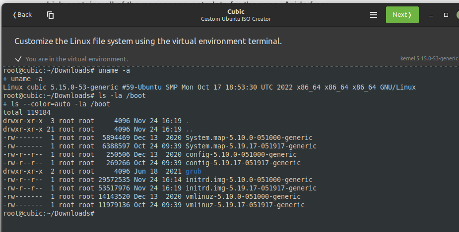 How to update the ISO boot kernel in Ubuntu 18.04 LTS? · Issue #124 · PJ-Singh-001/Cubic · GitHub