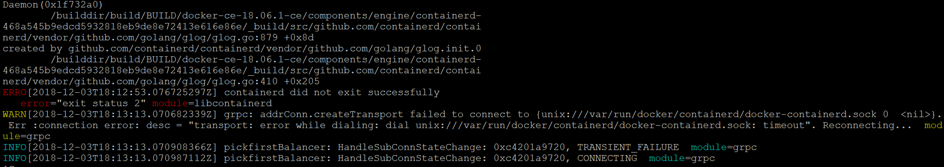 Docker Stopped Working After Upgrading To Version 18061 Ce · Issue 510 · Dockerfor Linux