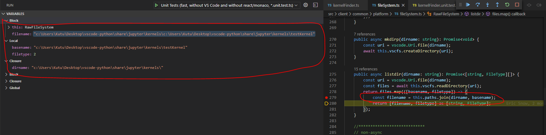 Debug the use of IFileSystem.getSubDirectories() everywhere · Issue #10864 · microsoft/vscode ...