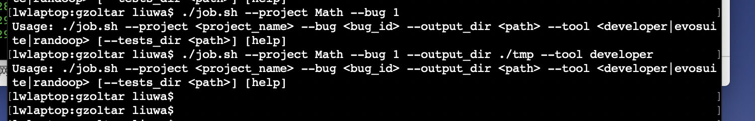 Usage of gzoltar-related FL script · Issue #243 · rjust/defects4j · GitHub