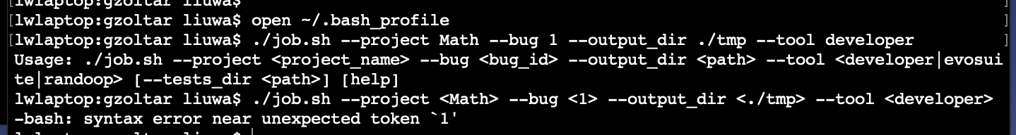 Usage of gzoltar-related FL script · Issue #243 · rjust/defects4j · GitHub