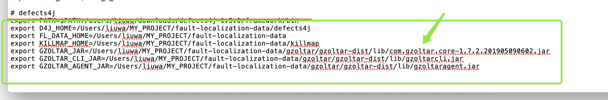 Usage of gzoltar-related FL script · Issue #243 · rjust/defects4j · GitHub
