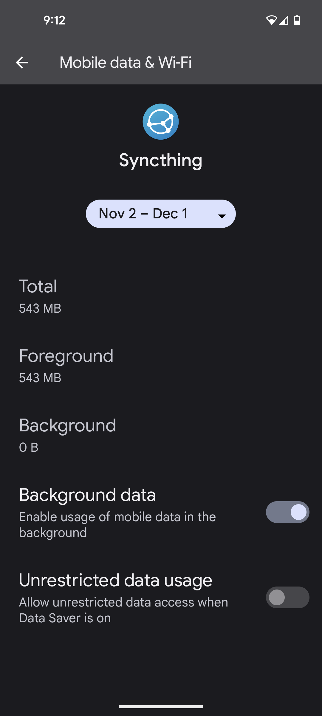 Mobile data usage while run on mobile data is disabled · Issue #1852 · syncthing/syncthing ...