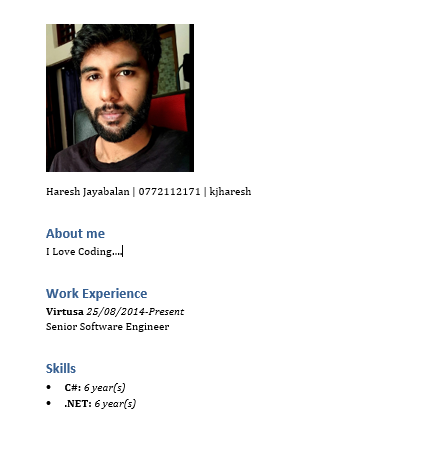 GitHub - kjharesh/cv-builder-python