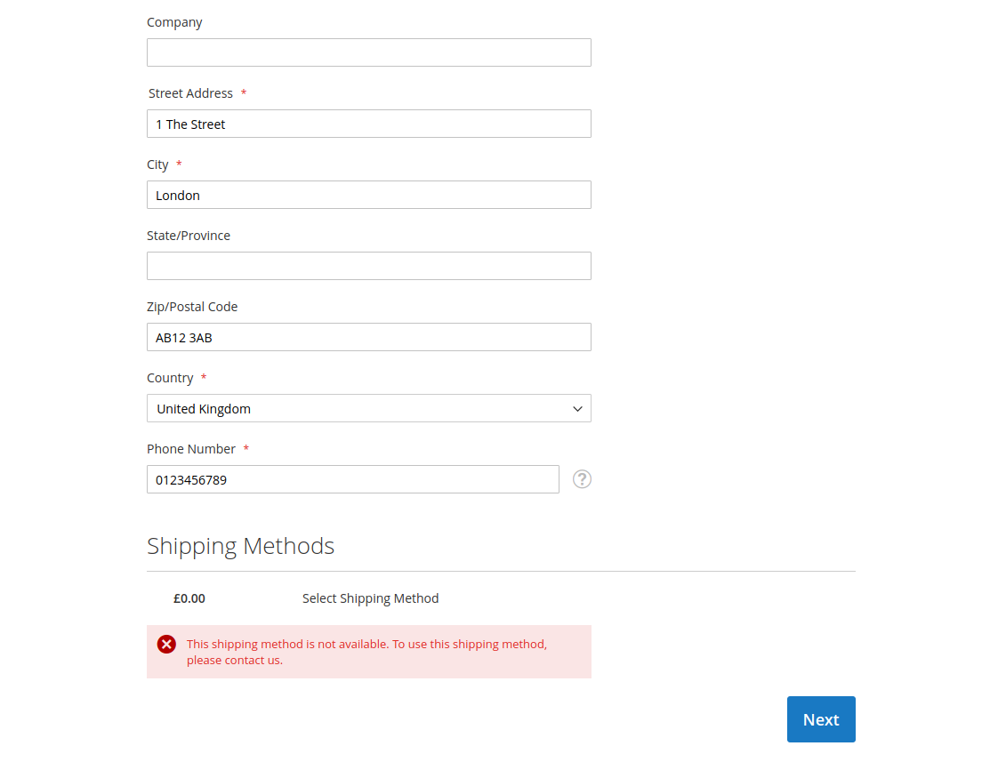 No Shipping Methods · Issue #34 · webshopapps/module-matrixrate · GitHub